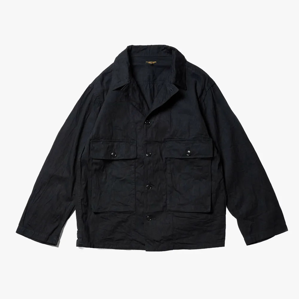 A Vontade Naval Utility Jacket Black | Refinement – Refinement